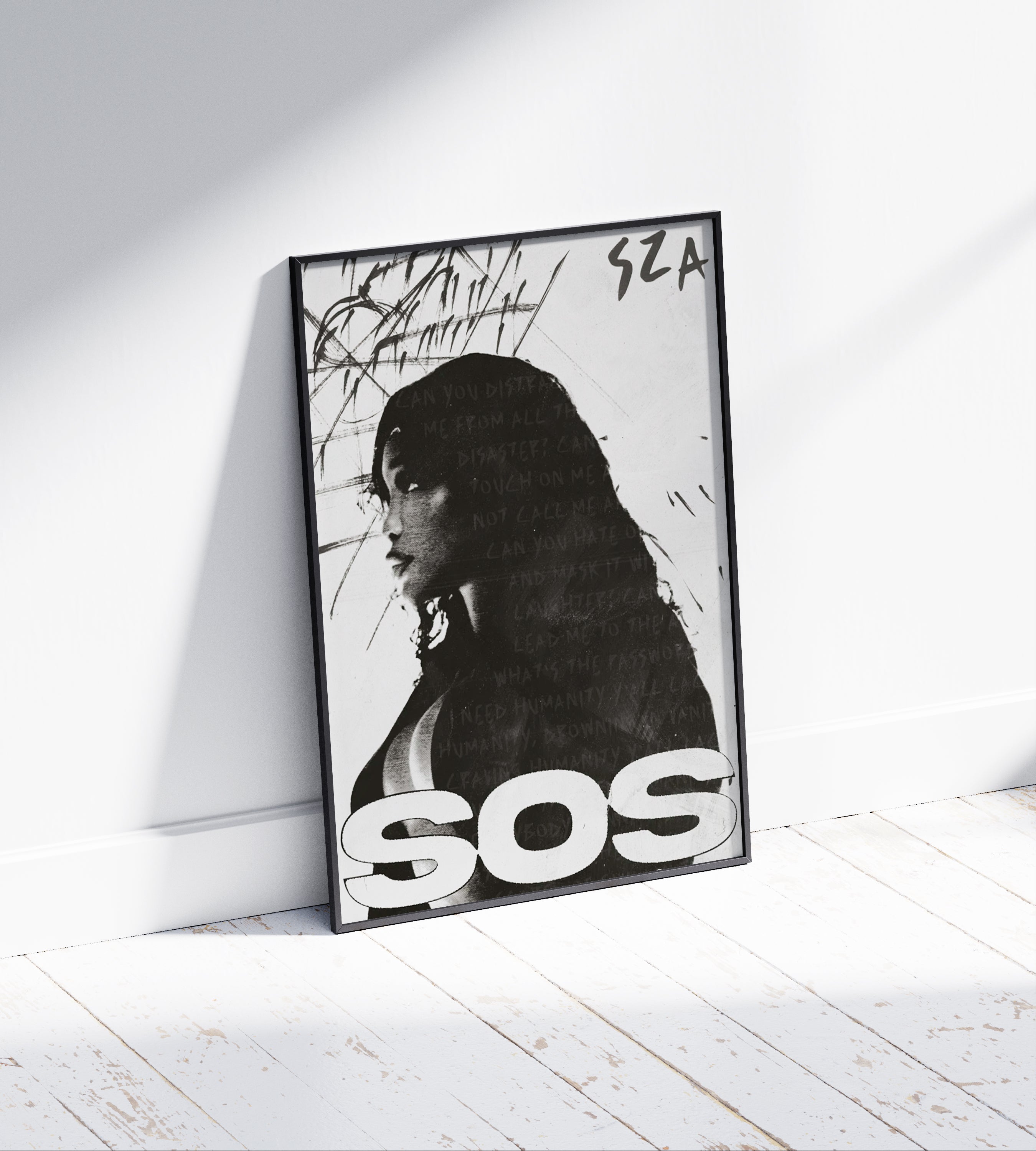SZA 'SOS' Poster – 12POSTERS