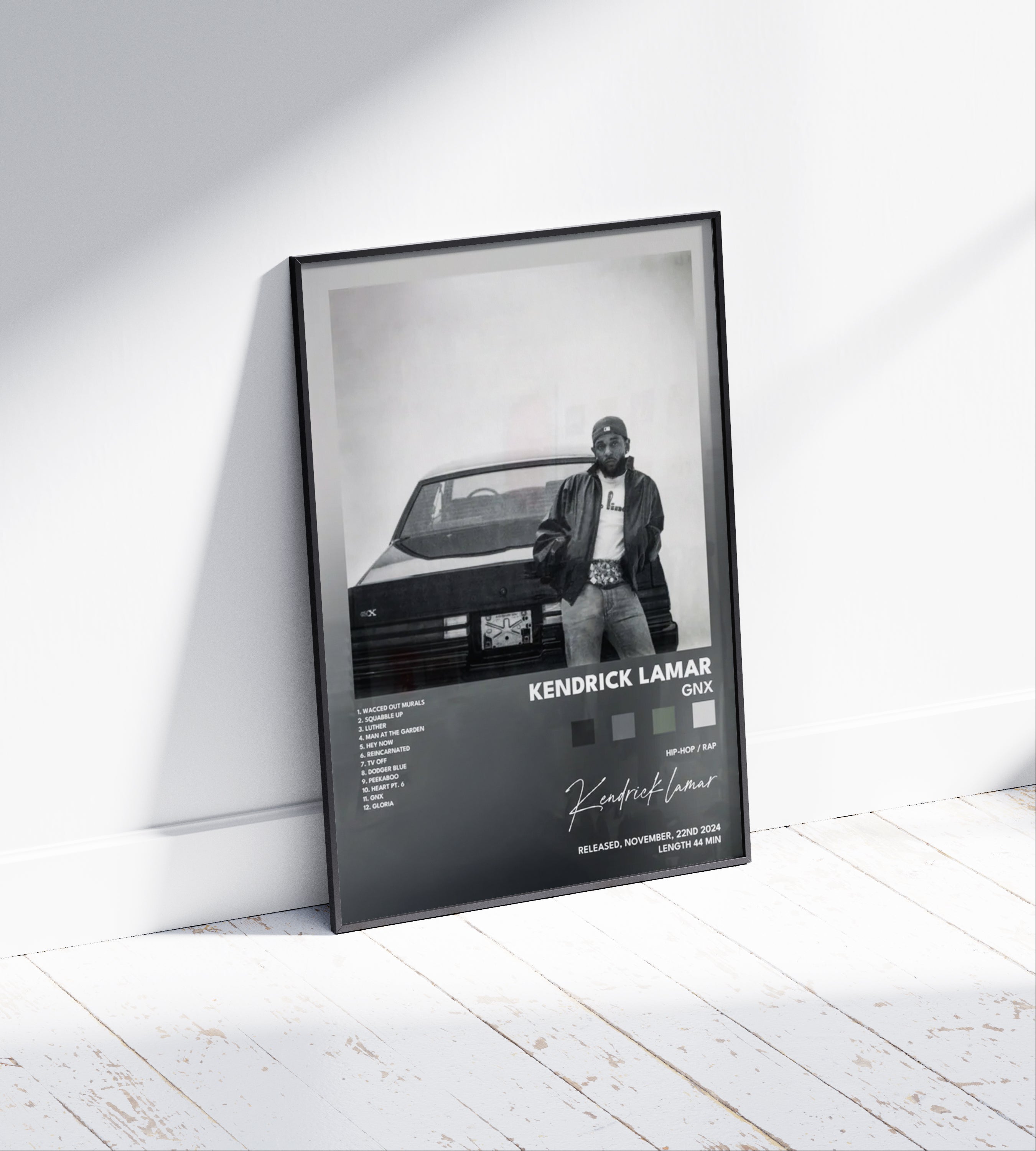 Kendrick Lamar 'GNX' Album Poster – 12POSTERS