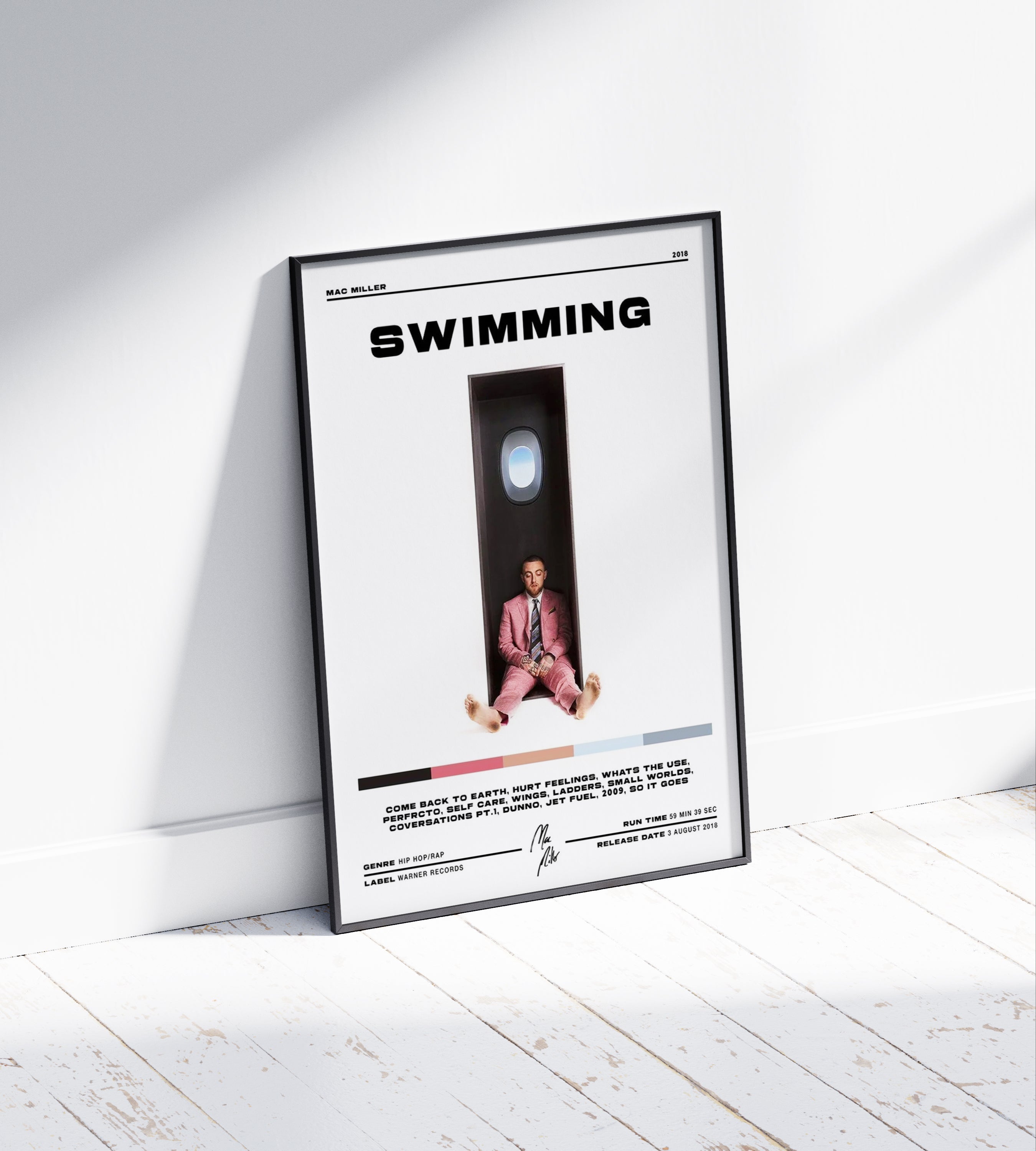 Mac Miller 'Swimming' Poster – 12POSTERS